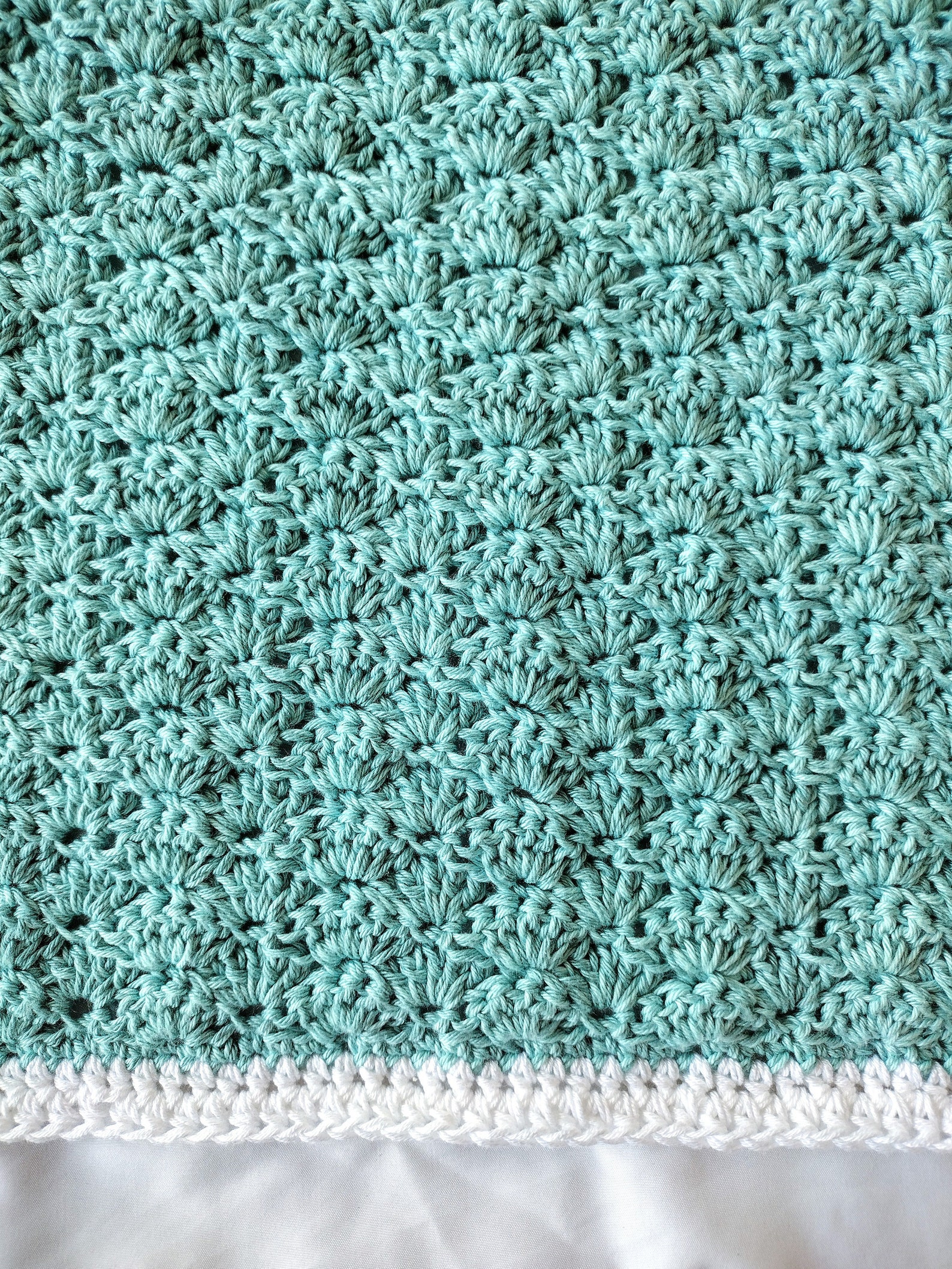 Beautiful Shells Baby Blanket READY TO SHIP Handmade Crochet - Etsy