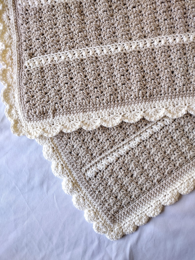 Aria Baby Blanket Crochet Pattern: Beginner-friendly Afghan (PDF ...
