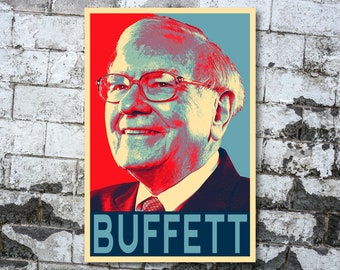 Buffett Wall Art - Etsy