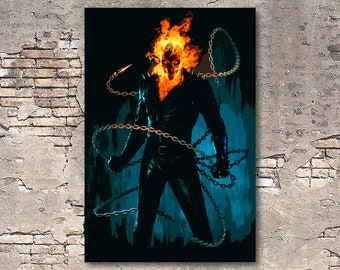 Ghost Rider Poster | Etsy