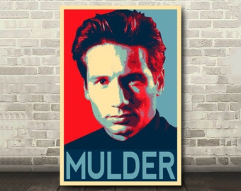 Fox Mulder Poster - Etsy