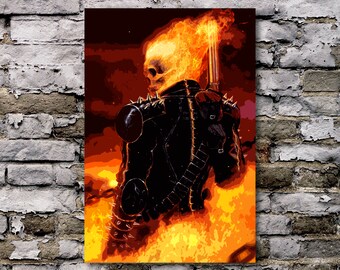 Ghost Rider Poster | Etsy