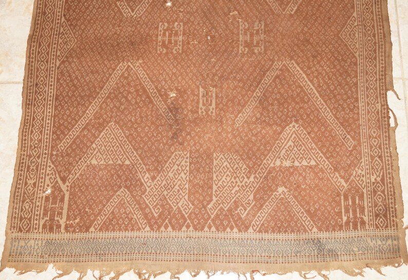 Antique Tampan Ceremonial Ship Cloth Lampung Sumatra Indonesia - Etsy