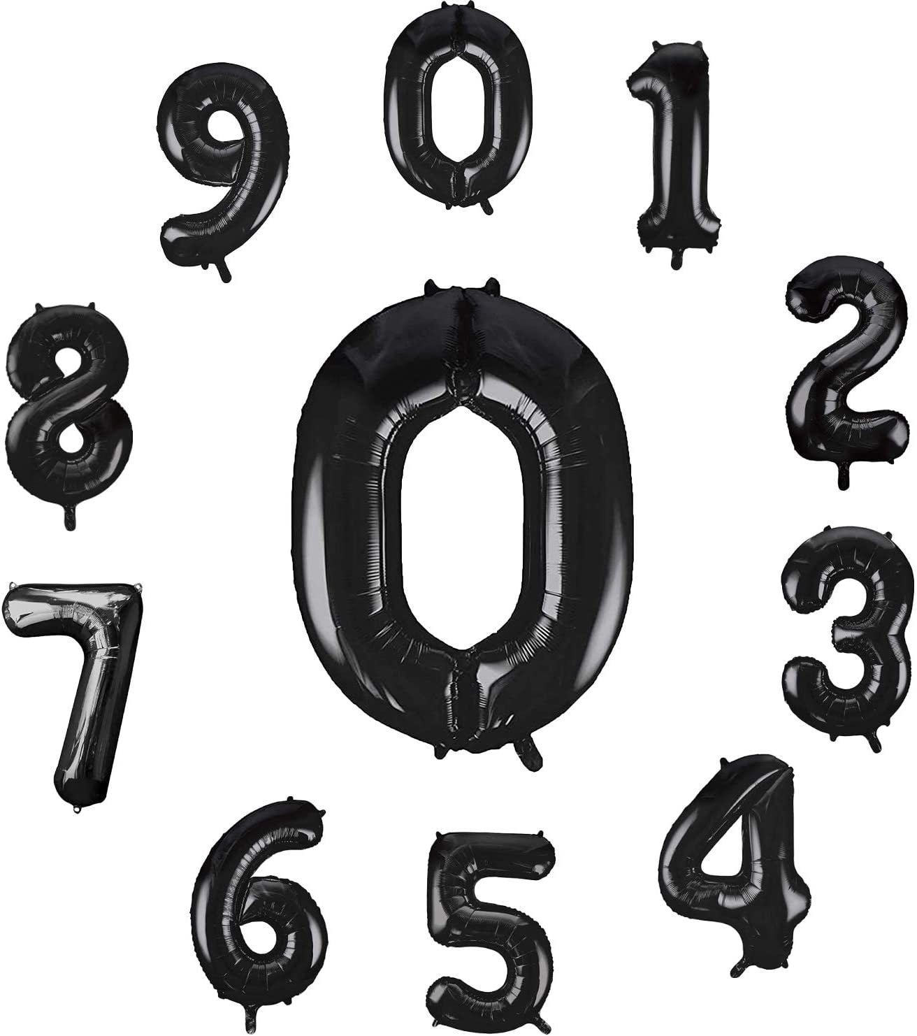 32 Inch Foil Number Balloons Baloons - Etsy UK