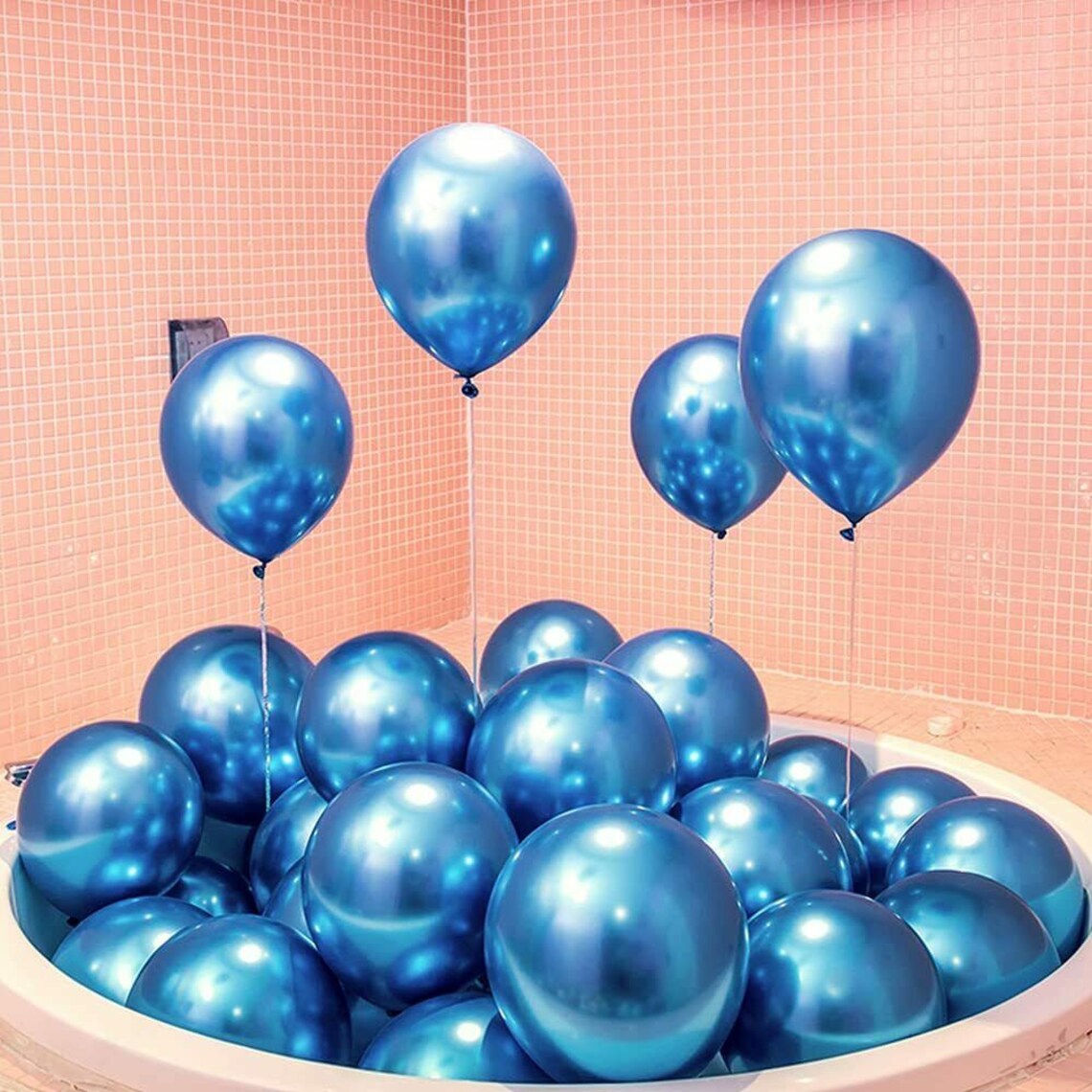 10-100pcs Chrome Metallic Balloons Metal Effect Latex Baloons | Etsy