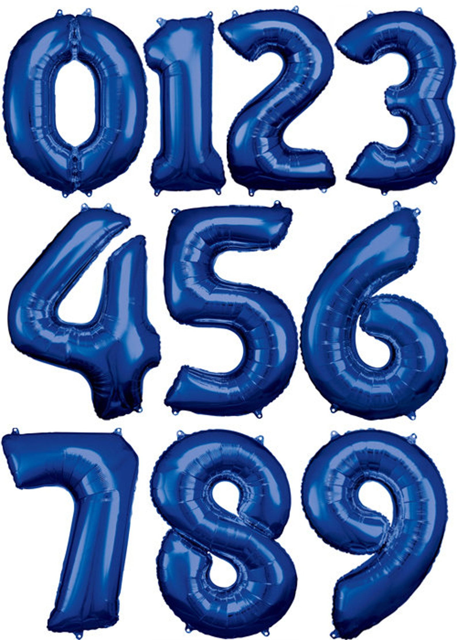 32 Inch Foil Number Balloons Baloons - Etsy UK