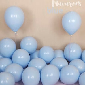 10 50 Pastel Balloons Birthday Balloons Anniversary Balons Helium Air ...