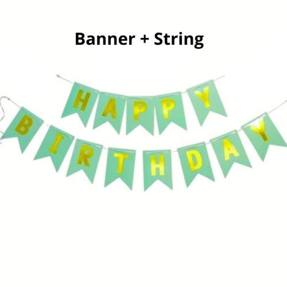 Happy Birthday Banner Happy Birthday Bunting Party | Etsy