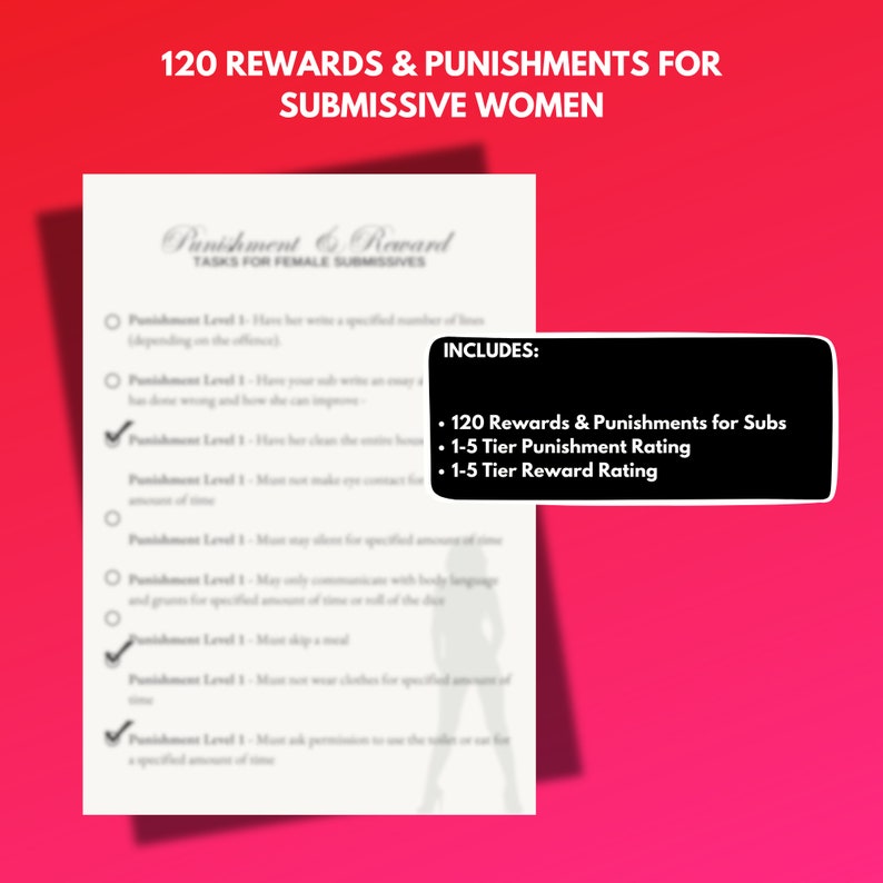 120 BDSM Punishment and Reward Ideas for Submissive Women - Punishment ...