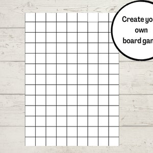 Editable Canva Board Game Template SVG - DIY Customizable Printable ...