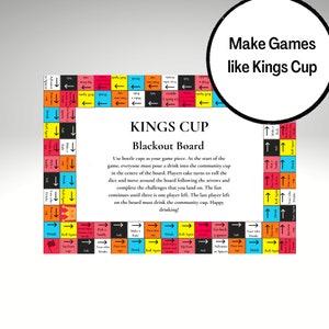 Canva Game Template - Custom Board Games - DIY Printable Games for Kids ...