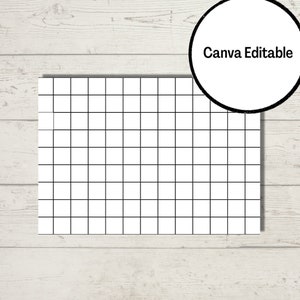 Editable Canva Board Game Template SVG - DIY Customizable Printable ...