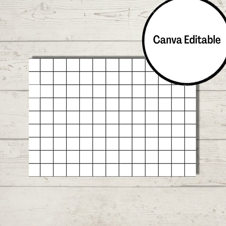 Editable Canva Board Game Template SVG - DIY Customizable Printable ...