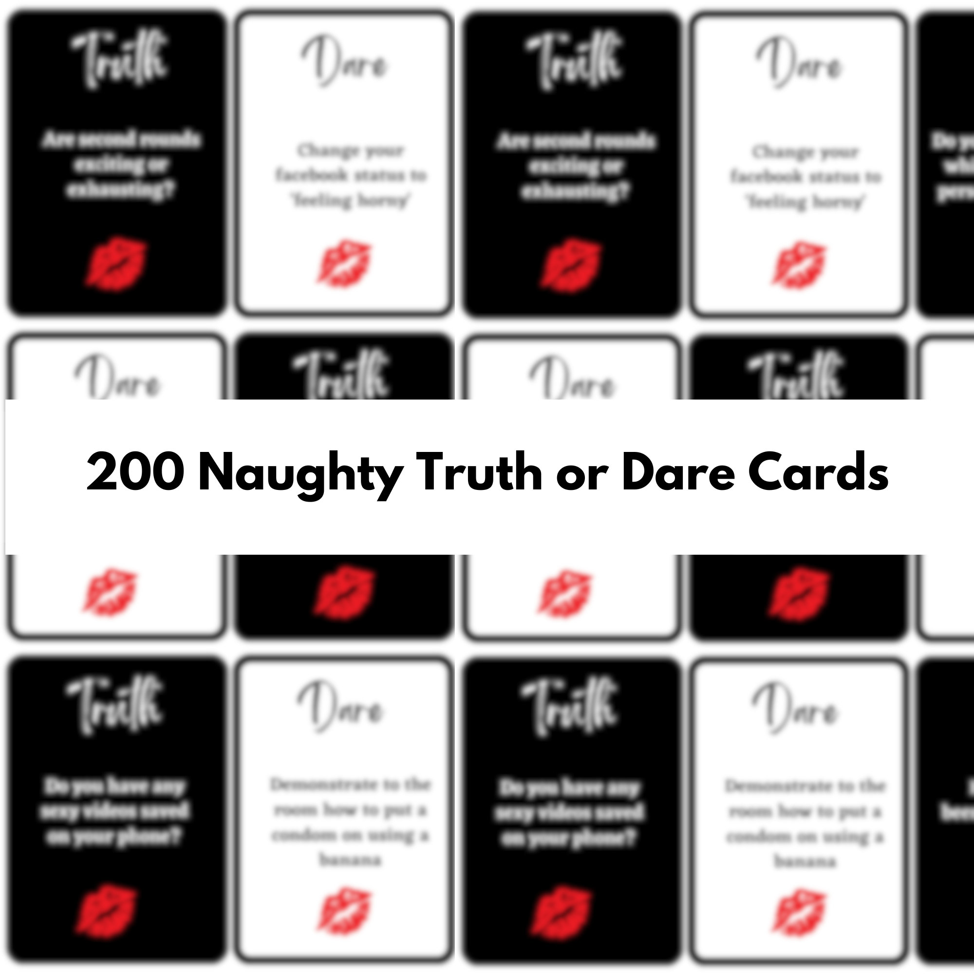 200+ Naughty Truth or Dare Game Cards, Dirty Printable Sex Game for Couples - Sex Positions and ...