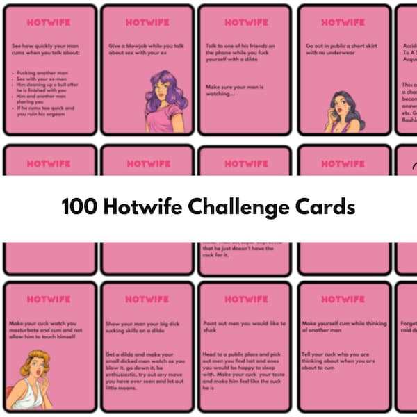 Hot Wife Challenge - Etsy