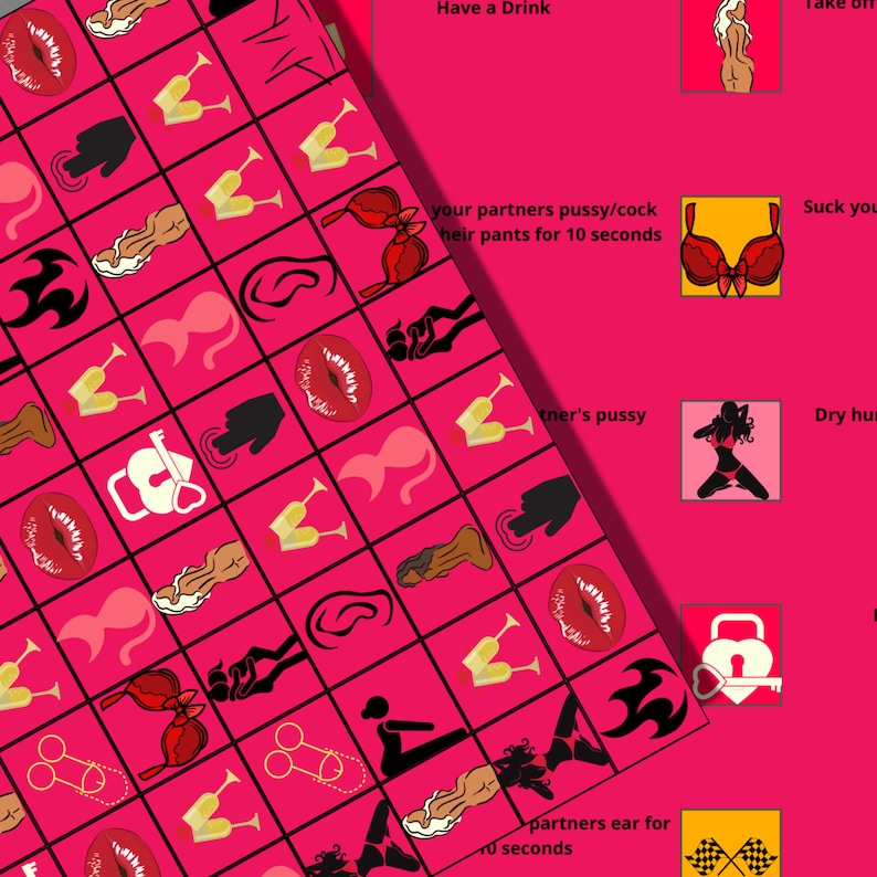 Couples Foreplay Sex Game Tease Me Printable Sex Etsy
