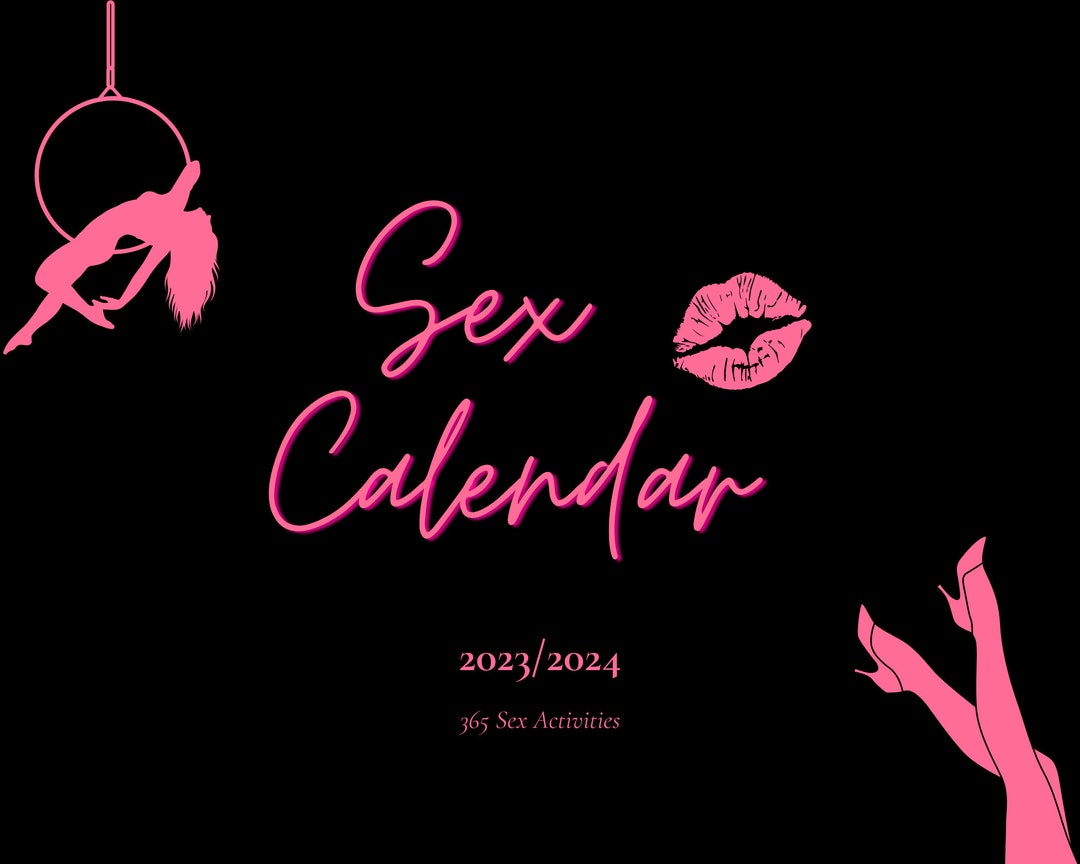 2023 2024 Kinky Sex Calendar Printable Calendar For Adults 365 Sex Activities Etsy