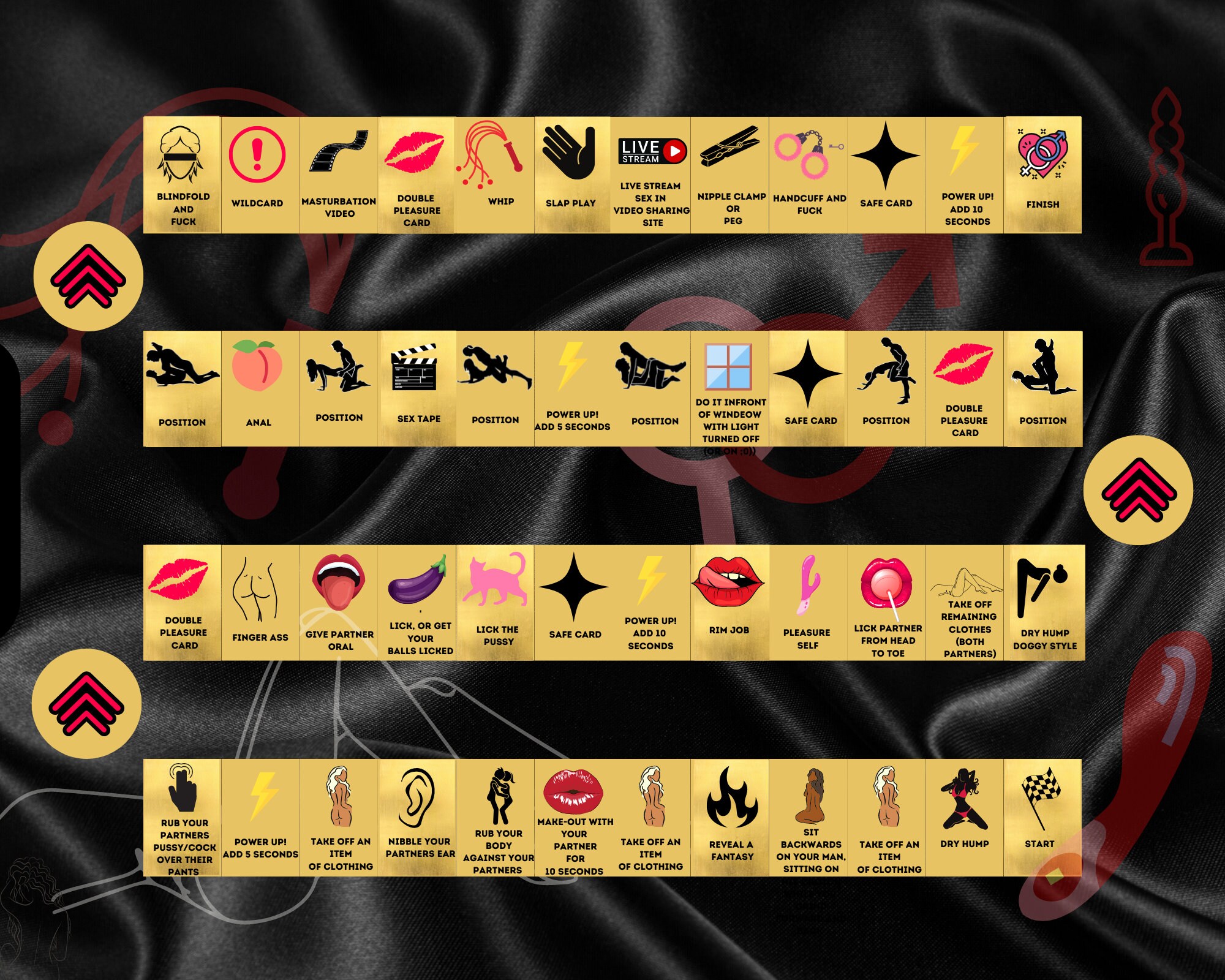Bdsm Sex Dice Game Sex Position Game Over 48 Foreplay Sex And Bdsm Activities Perfect 