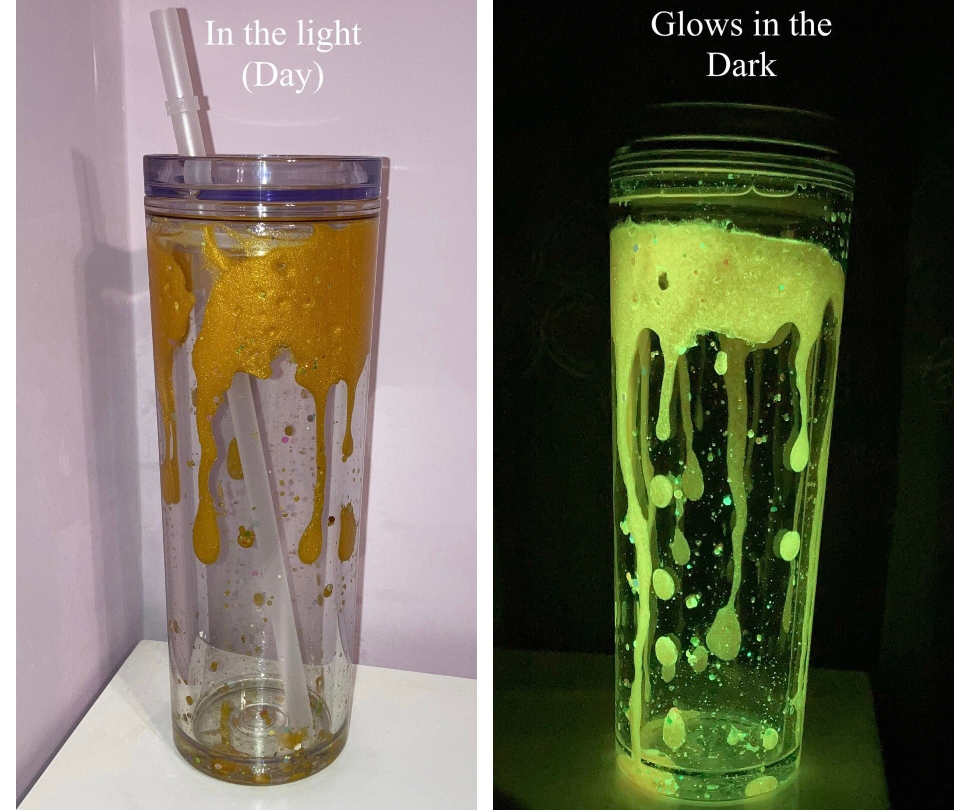 Custom Glowing Galaxy Lava Lamp Tumbler - Etsy