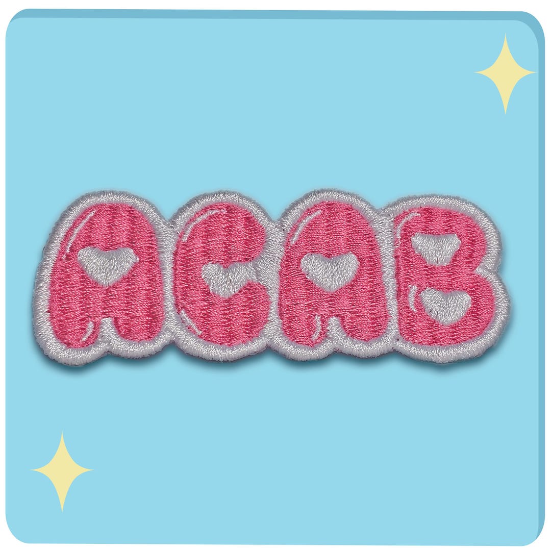 ACAB Embroidered Patch - Etsy