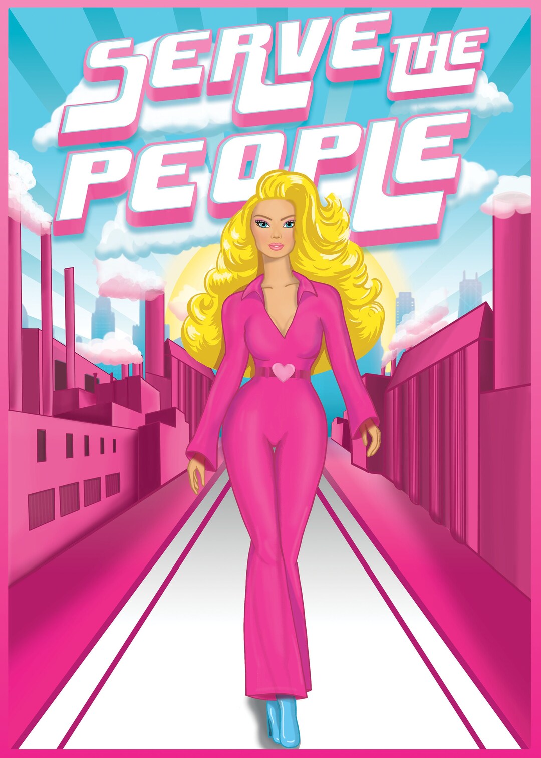 Serve the People Poster - Etsy