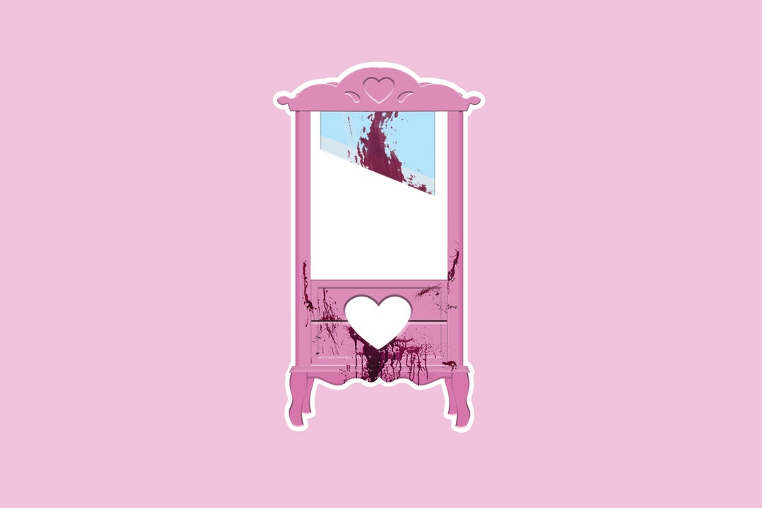 Pink Guillotine Sticker - Etsy