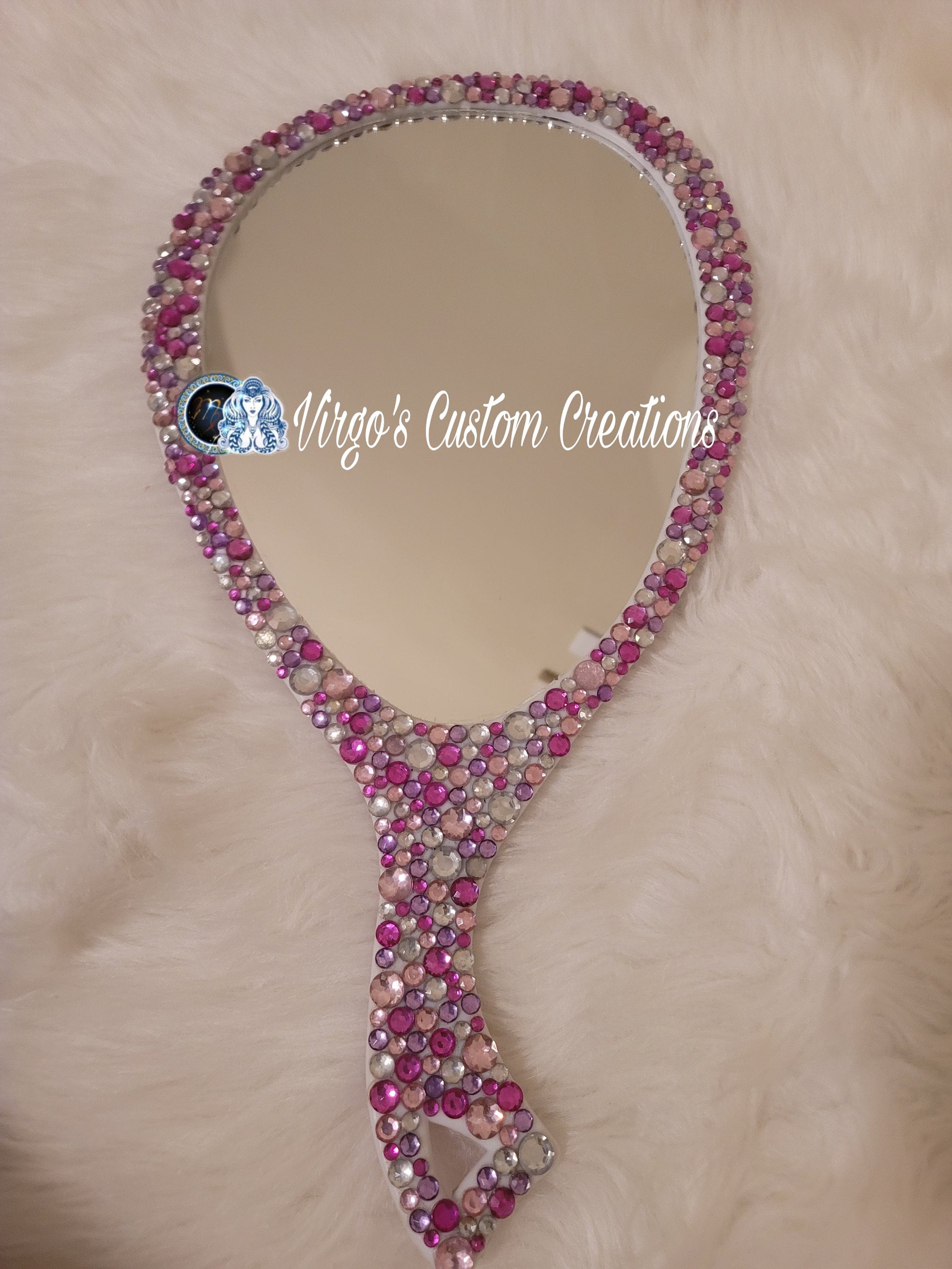 Custom Bling Mirrors, Salon Mirrors, Hairstylist Mirrors, Beauty ...