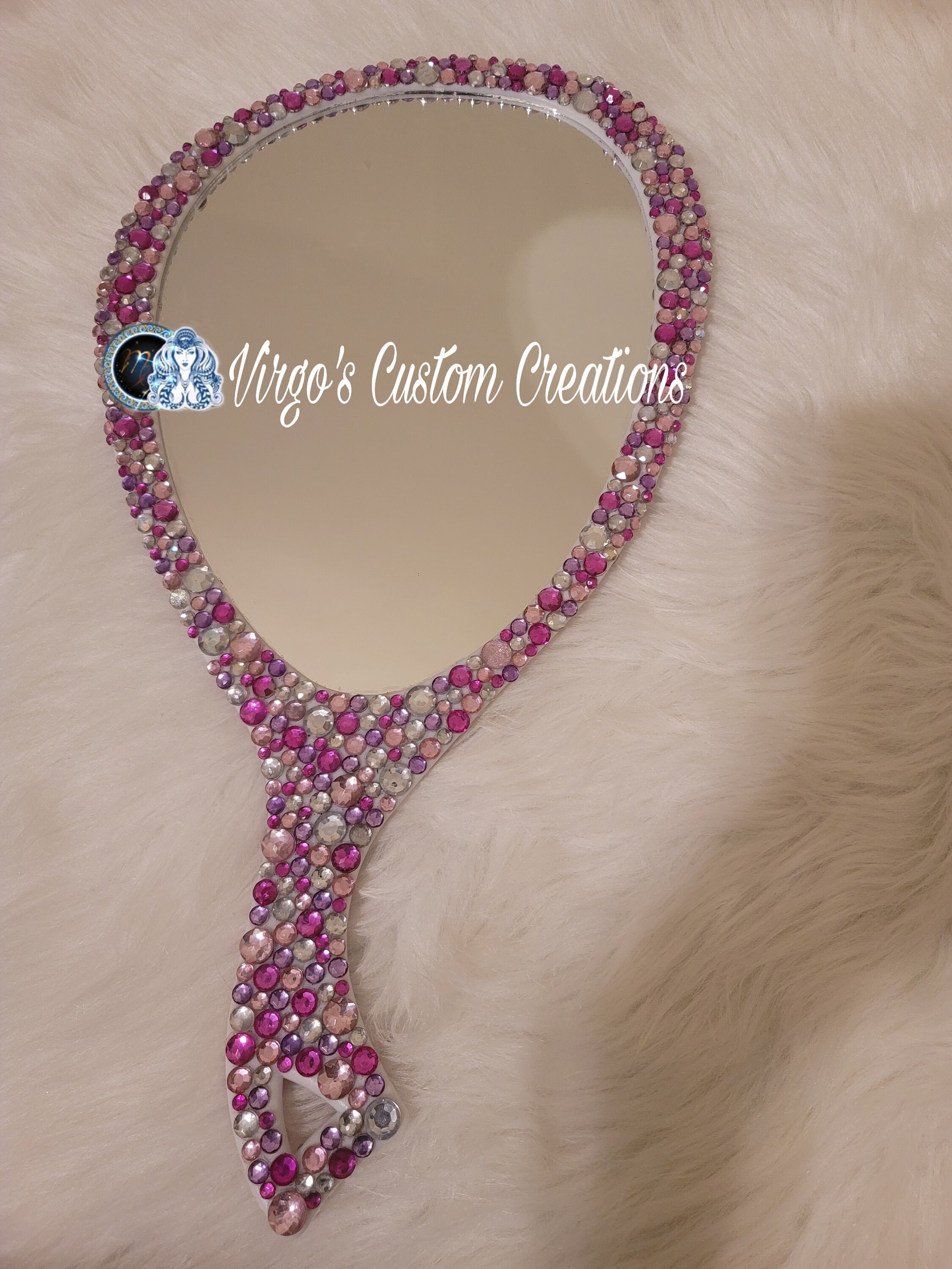 Custom Bling Mirrors Salon Mirrors Hairstylist Mirrors - Etsy