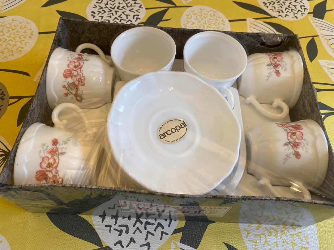 Arcopal,set of 6 - Etsy