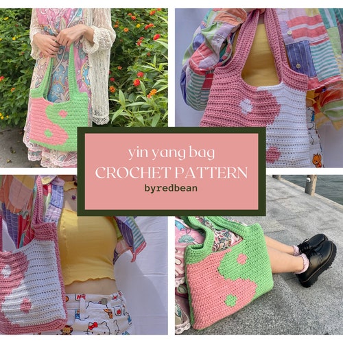 Yin Yang Bag Crochet Pattern Crochet Pattern PDF Pattern - Etsy