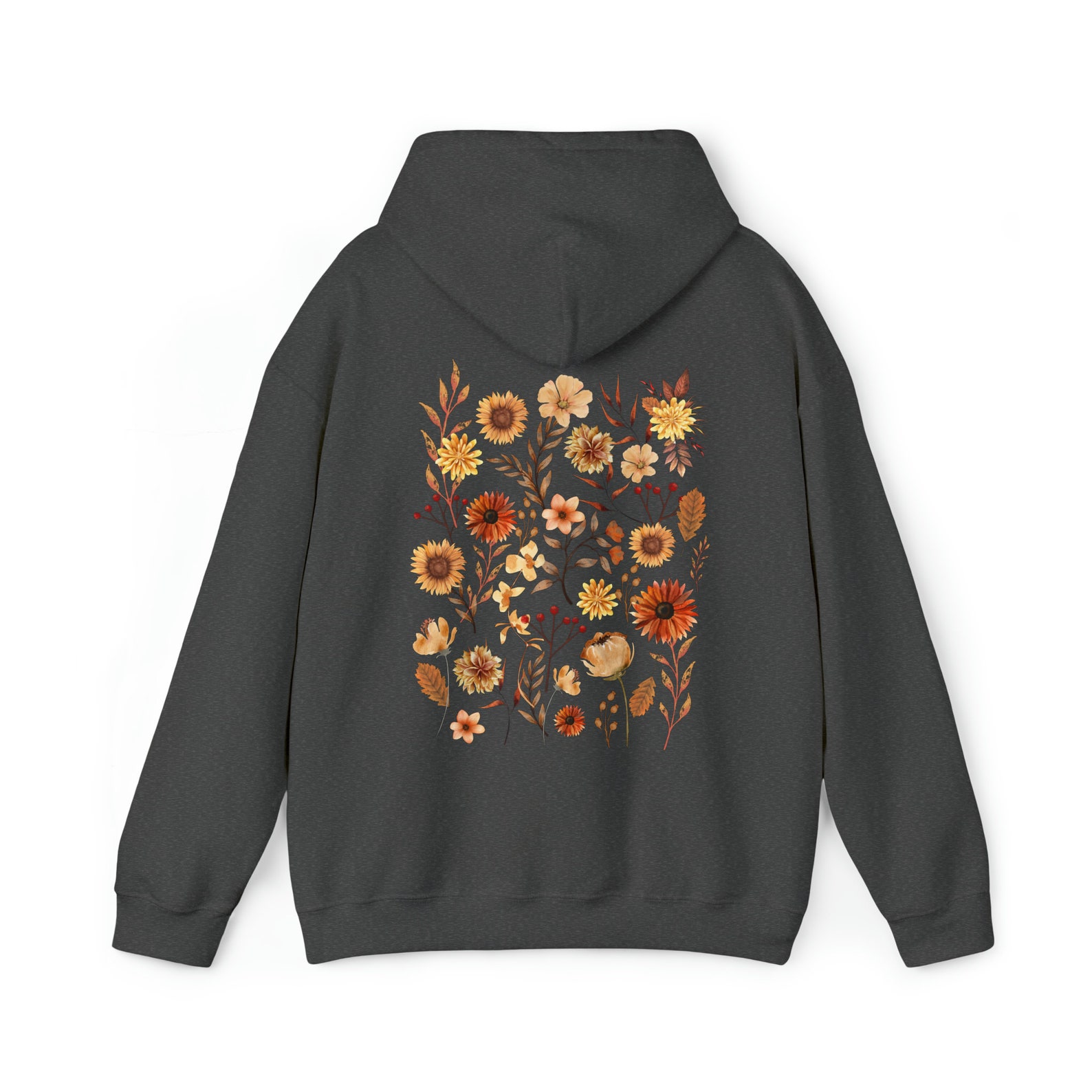 Wildflower Hoodie Fall Hoodie Flower Hoodie Thanksgiving Hoodie ...