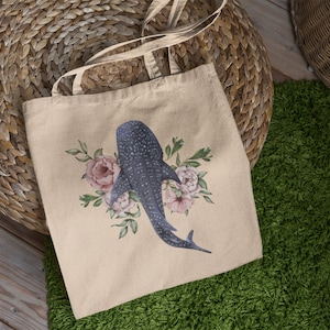 Whale Shark Tote Bag Whale Shark Gift Marine Biology Gift Whale Sharks ...