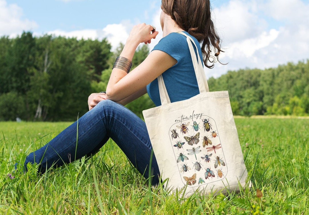 Entomology Insect Tote Bag Moth Tote Bag Bug Tote Bag Insect Bag Beetle ...