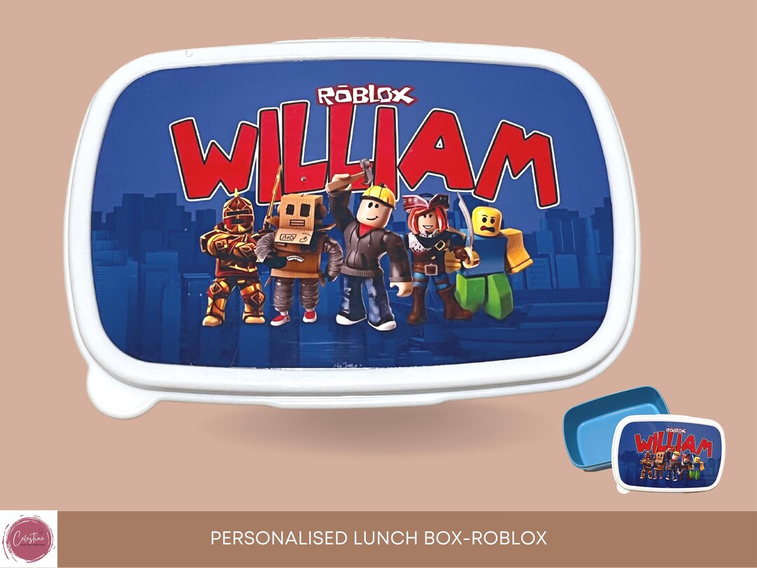 Roblox Lunch Box Roblox Personalised Lunch Box Lunch Box - Etsy Australia
