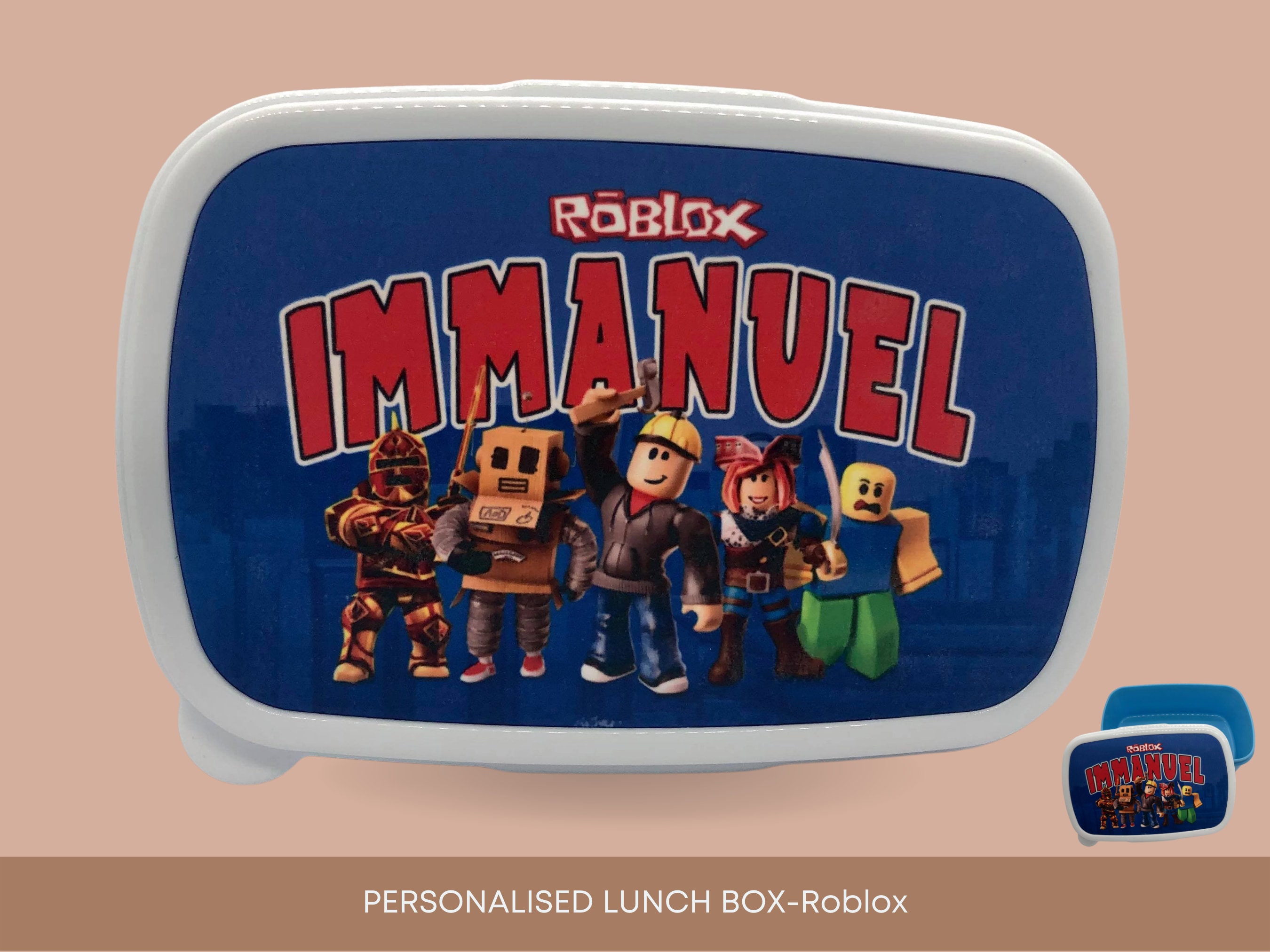 Roblox Lunch Box Roblox Personalised Lunch Box Lunch Box - Etsy Australia