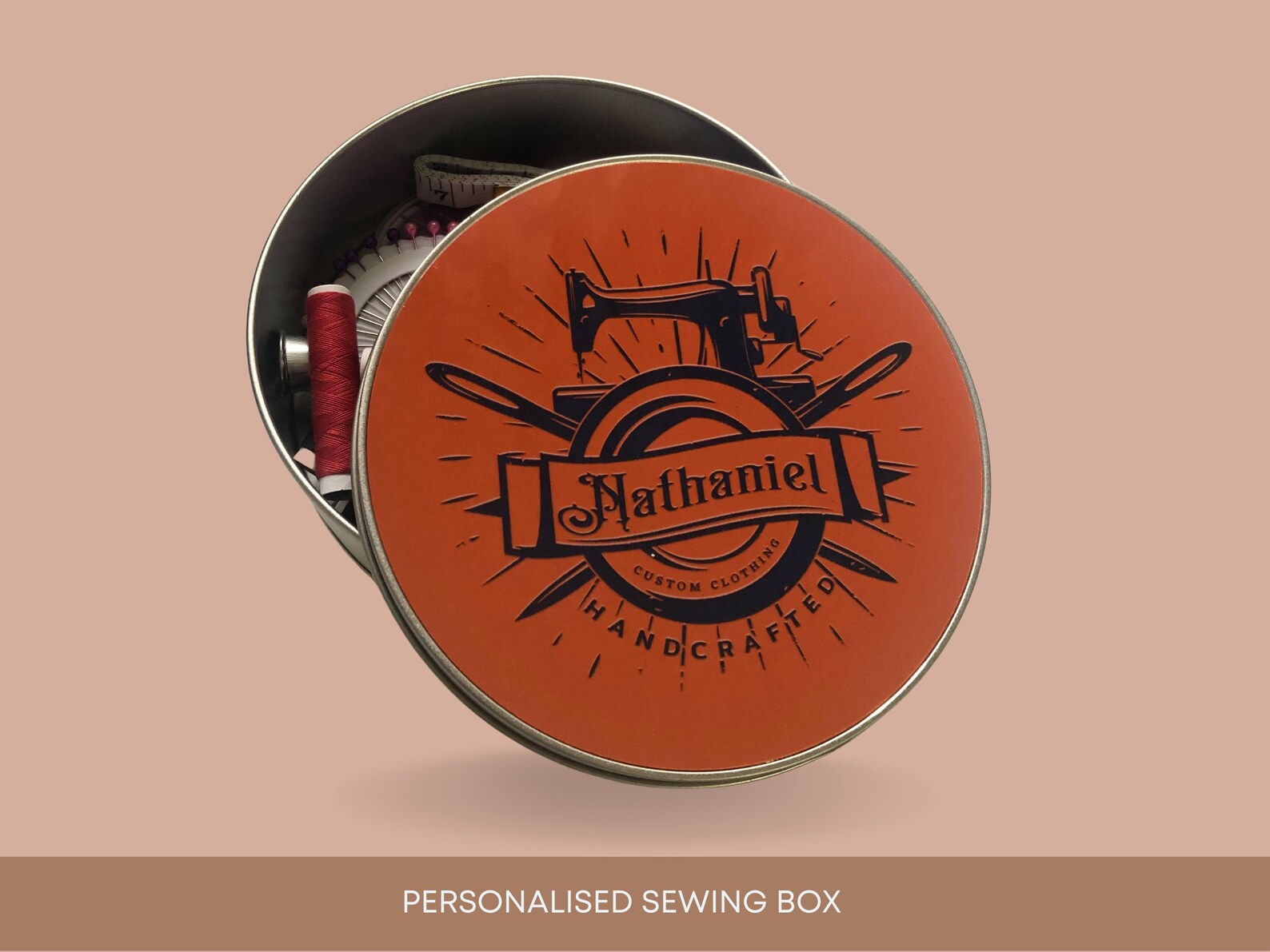Personalised Sewing Box, Sewing Box, Teacher's Gift, Personalised ...