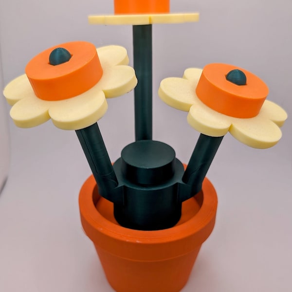 Building Blocks Flowers - Etsy