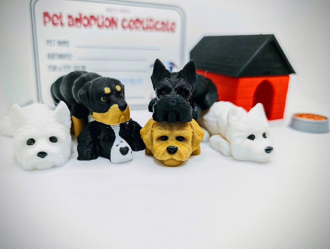 ADOPTION Pet Toy Set- Choose a Breed! [more Pets Coming Soon!] - Etsy