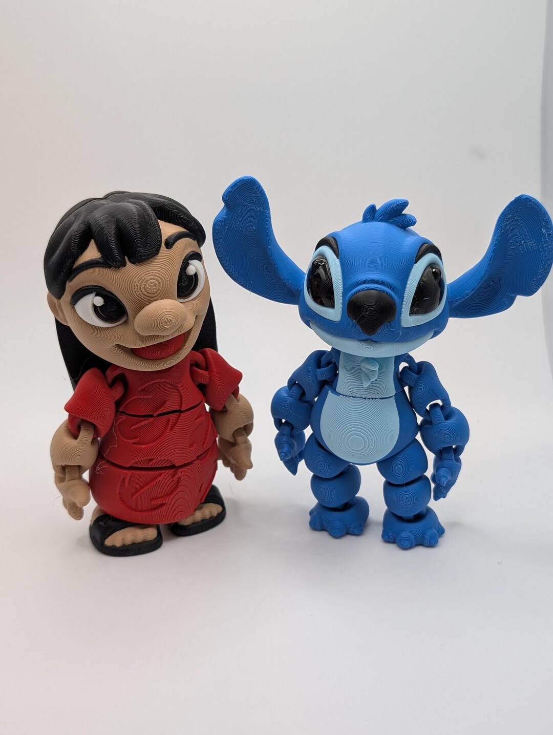 Lilo and Stitch Articulated Vunk Flexis - Etsy