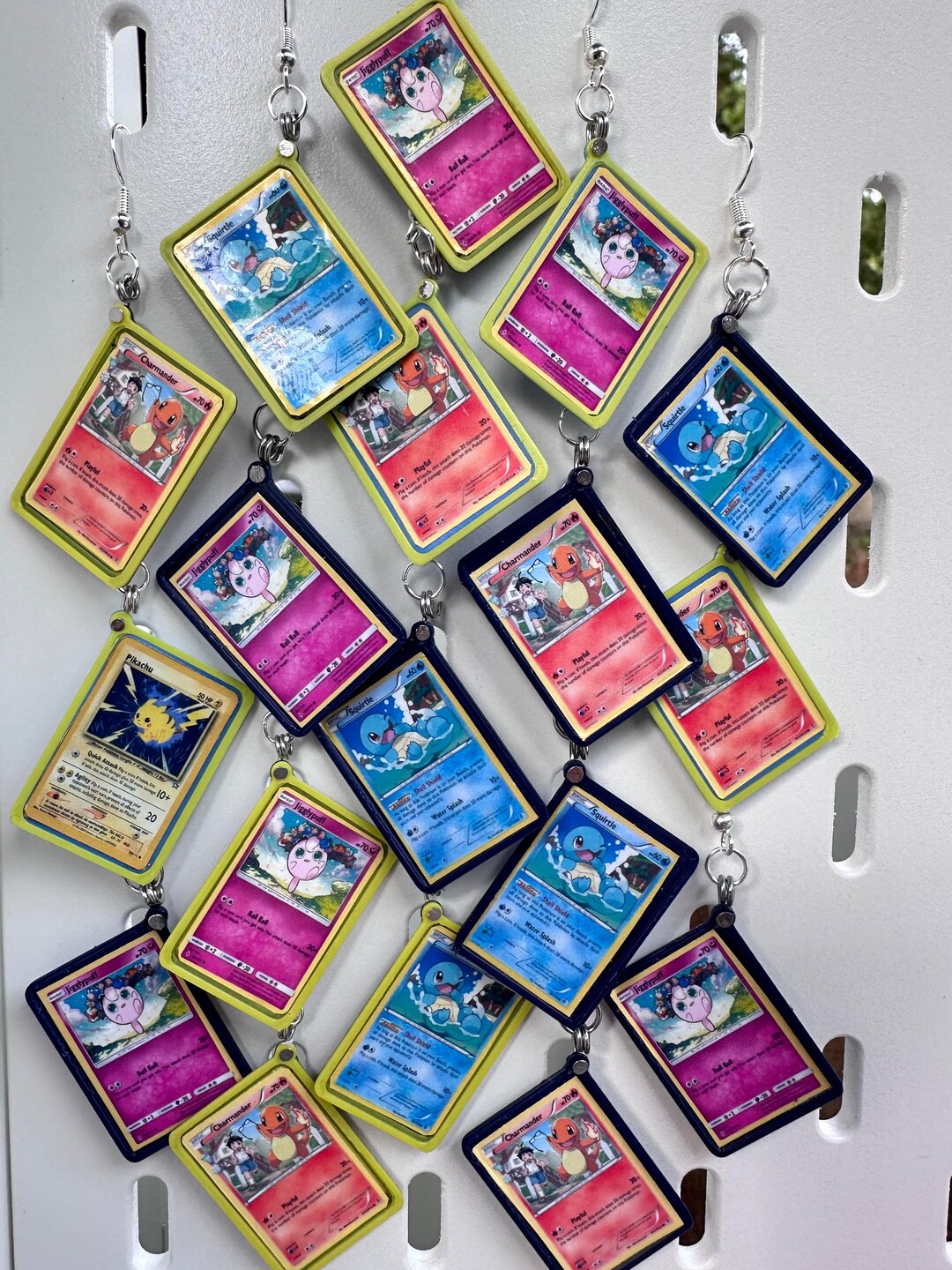 Pokemon Card Earrings - Poke Ball 90s Nostalgia Trainer Gamer Girl ...