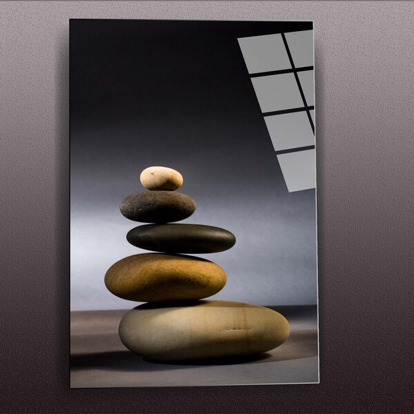 Zen Rocks Wall Art - Etsy