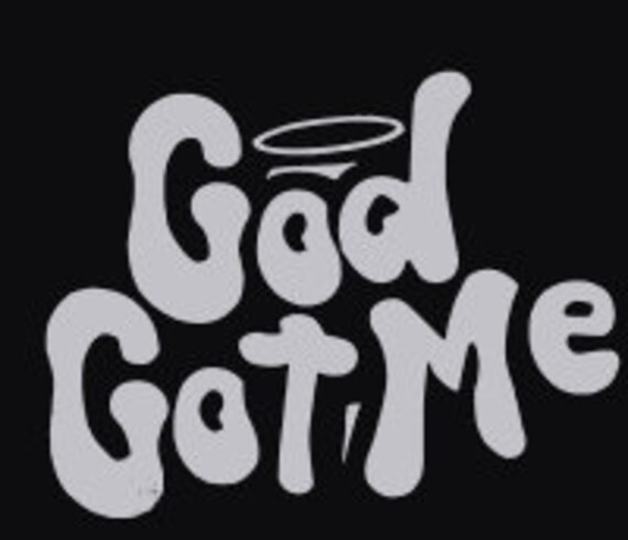God Got Me Svg instant Download Print Iron on Cut Files - Etsy Norway