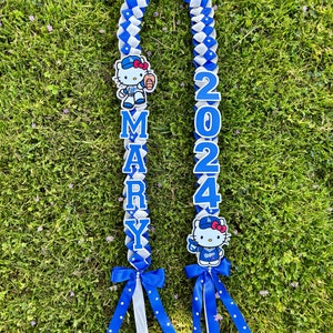 Hello Kitty Graduation Leis / Graduation Gift /dodgers Lei/ Kuromi Lei ...