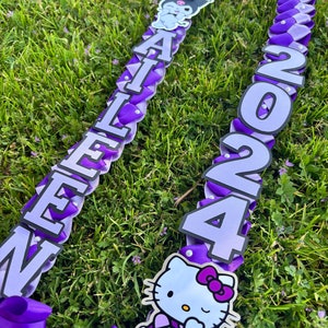 Hello Kitty Graduation Leis / Graduation Gift /dodgers Lei/ Kuromi Lei ...