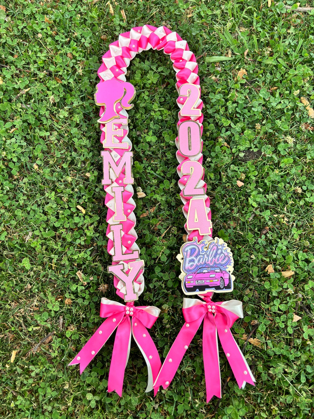 Barbie Graduation Lei/ Pink Barbie / Graduation Gift/ Graduation Lei ...