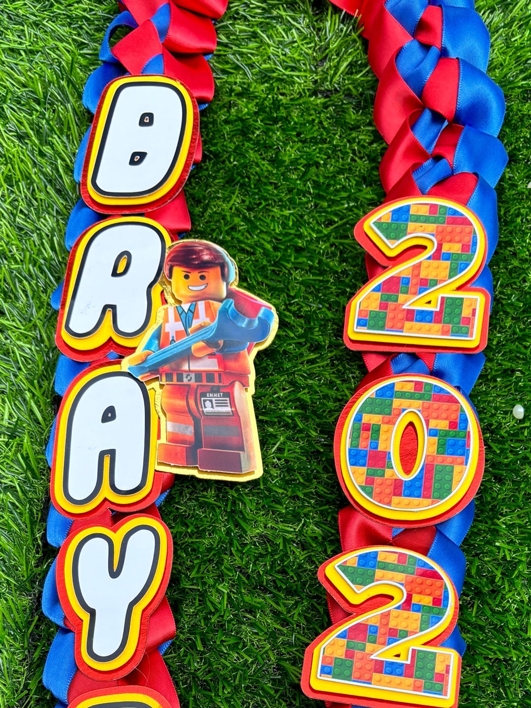 Kids Personalize Theme Graduation Lei /birthday Lei /personalize Lei ...
