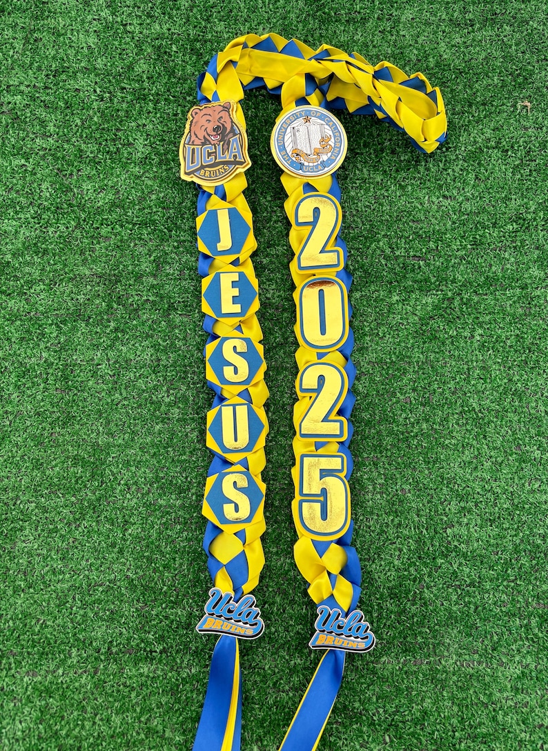 College /university Graduate Leis/ Class of 2025/ Graduation Gift ...