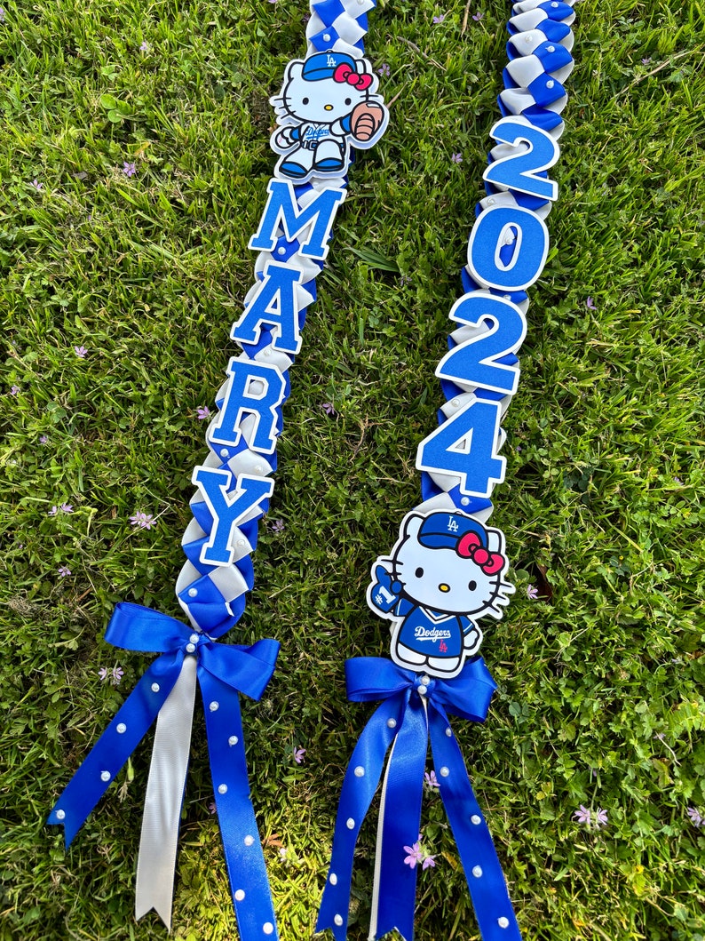 Hello Kitty Graduation Leis / Graduation Gift /dodgers Lei/ Kuromi Lei ...