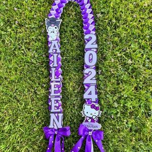 Hello Kitty Graduation Leis / Graduation Gift /dodgers Lei/ Kuromi Lei ...