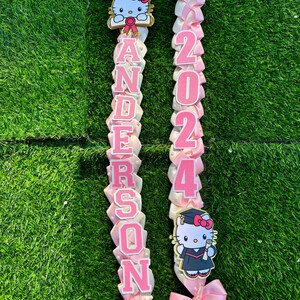 Hello Kitty Graduation Leis / Graduation Gift /dodgers Lei/ Kuromi Lei ...